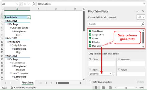 How To Sort Dates In A Pivot Table With Simple And Detailed Steps Excel Insider