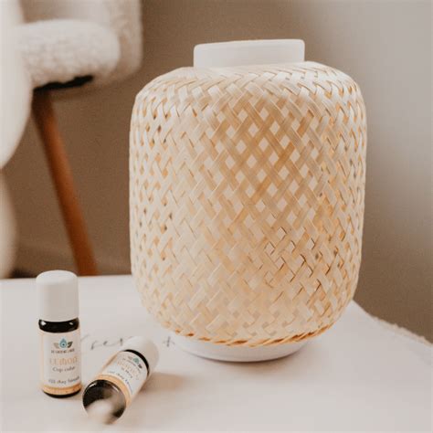 Aromadiffuser Linen Diffuser Met Linnen Kap Warme Uitstraling