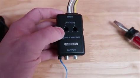 Install AMP/SUB FACTORY RADIO Installation Without RCA Hook Up ...