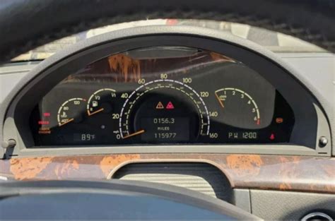 00 06 Mercedes W220 S430 S500 Instrument Speedometer Gauge Cluster 181k