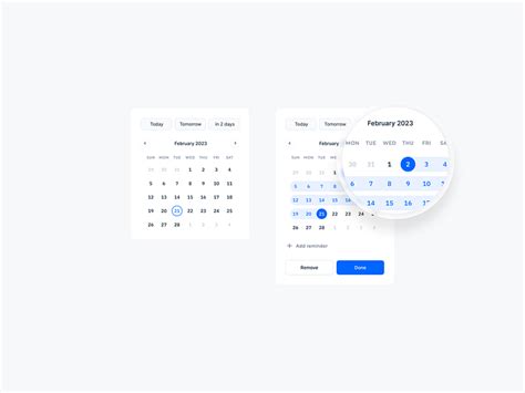 Date Picker Web Application By Dmitry Sergushkin On Dribbble