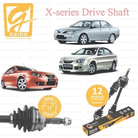 Gaido X Series Drive Shaft Premium Proton Waja Gen 2 Persona Campro