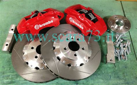 Brembo 4 Pot Front Brake Kit 320 X 32 Disc Evo Scara73 Italia