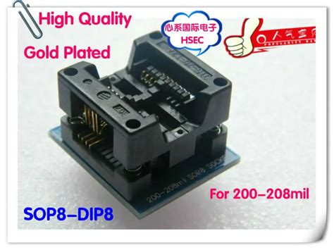 Free Shipping SOP To DIP Socket SOP DIP SOIC DIP Wide Mil Socket Sop To Dip