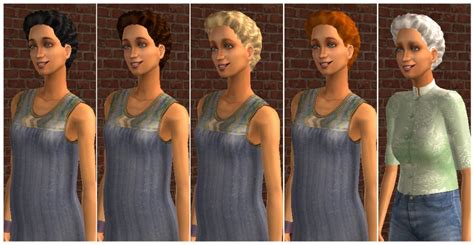 Mod The Sims Sophie Hair Mesh And 4 Recolours