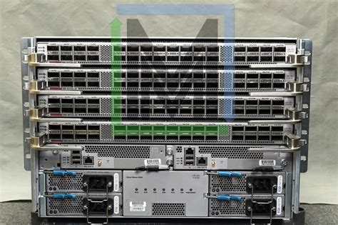 CISCO N9K-C9504 NEXUS 9504 CHASSIS BUNDLE + X4 N9K-X9732C-EX X4 N9K ...