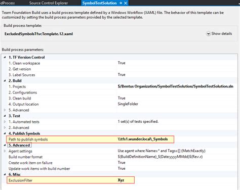The Nullfactory Customize A Build Template To Exclude Symbols From Being Published To The