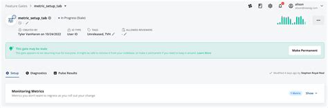 Permanent And Stale Gates Statsig Docs