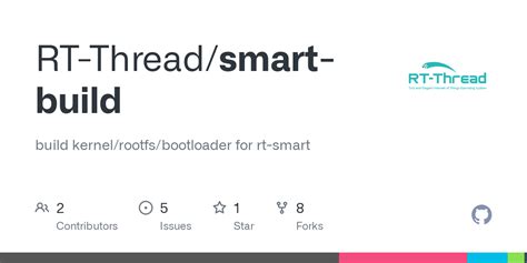 Github Rt Threadsmart Build Build Kernelrootfsbootloader For Rt Smart