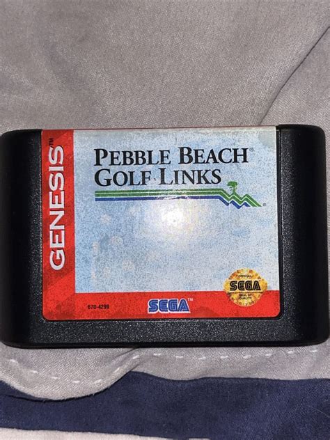 Pebble Beach Golf Links Sega Genesis Cartridge Only