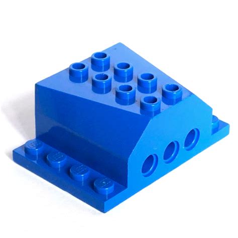 Lego Part 45407 Engine Block 4 X 6 X 2 With Wedged Center Recessed