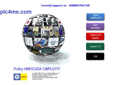 Download Cimplicity V7 5 GE Fanuc HMI SCADA Software Real 100 Plc4me Com