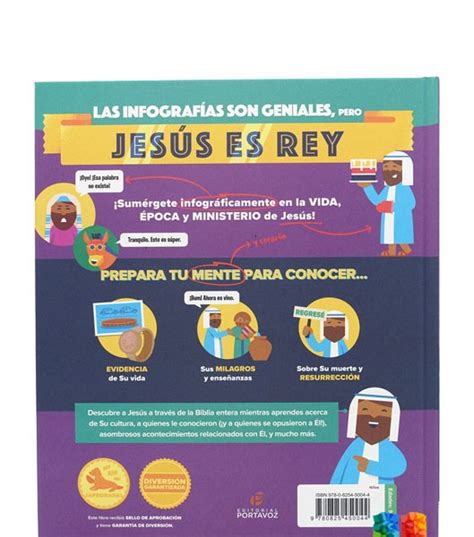 Biblia Infográfica Para Niños Guía Épica A Jesús Sociedad Bíblica