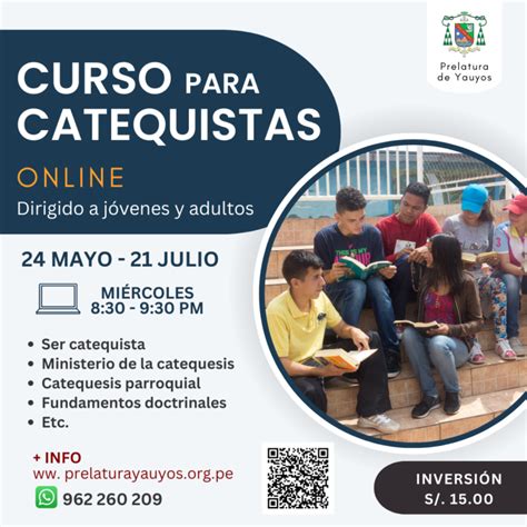 Curso para Catequistas Prelatura de Yauyos Cañete y Huarochirí