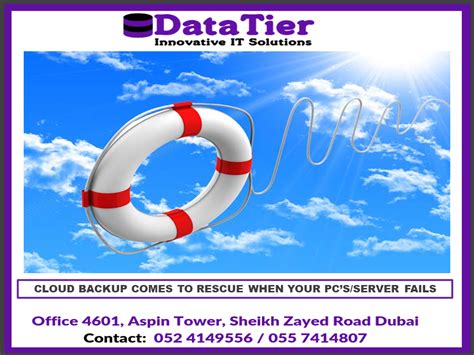 Cloud Backup To Your Rescue Datatier