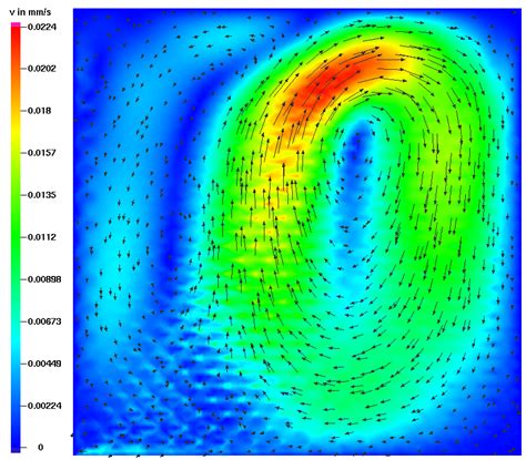 15 Comparison With The Corresponding 2d Simulation Acoustic Streaming Download Scientific