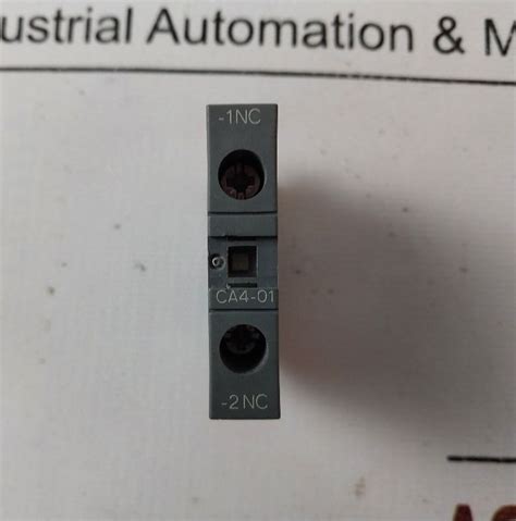 Abb Ca4 01 Auxiliary Contact Block 16a Aeliya Marine