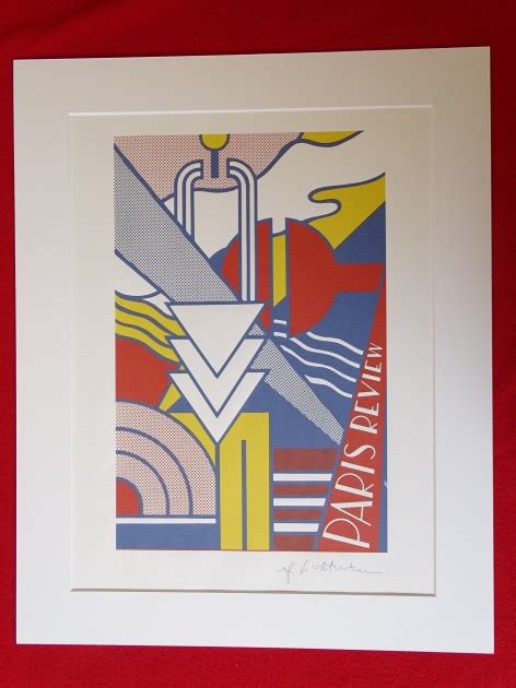 Roy Lichtenstein Paris Review Charitystars