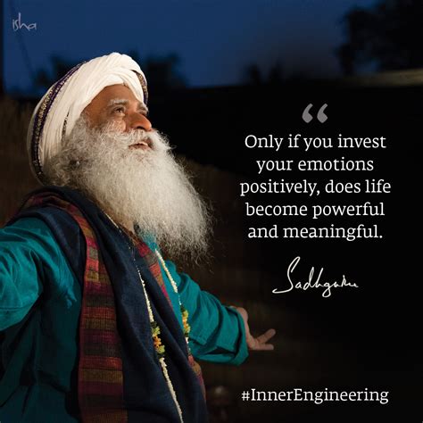 Sadhguru — Inner Engineering Rooted In The Ancient Science