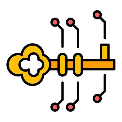 Iconos De Programación De Claves Vector Premium