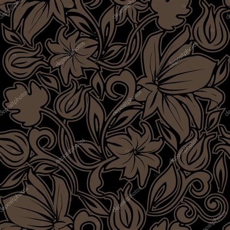 Floral Seamless Pattern — Stock Vector © Leonardi 5146416