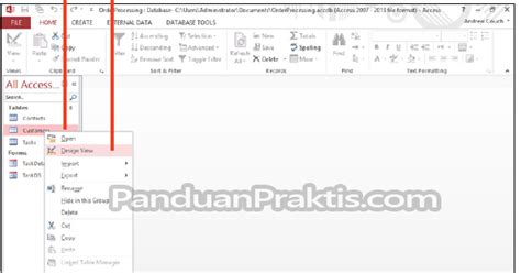 cara menambahkan primary key di access 2013 hallo selamat membaca 🤗