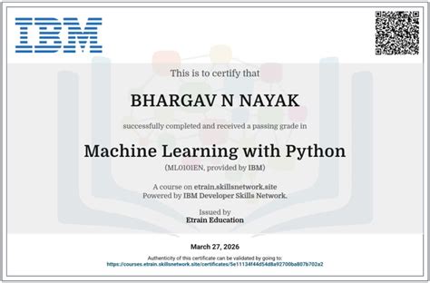 Machinelearning Python Ibm Datascience Artificialintelligence