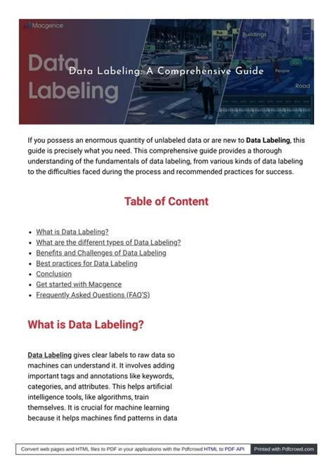 Ppt Importance Of Data Labeling For Ai And Ml Models Macgence