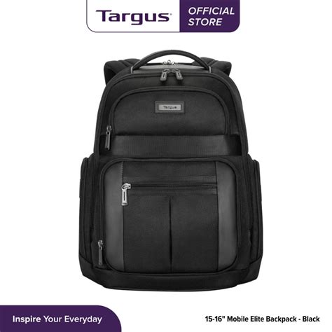 กระเป๋าเป้ใส่โน๊ตบุ๊คสำหรับขนาด 15 16 นิ้ว Targus Mobile Elite Backpack