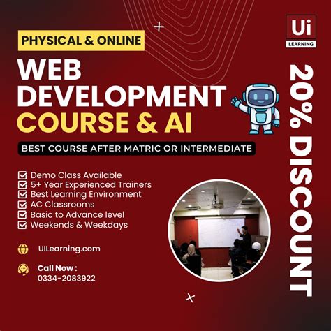 ui few seats left web development course starts this week 𝐅𝐨𝐫 𝐃𝐞𝐦𝐨
