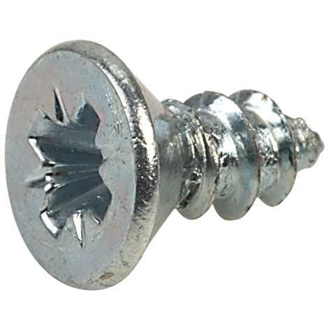 Affix Pozi Countersunk Self Tapping Screws No 4 6 5mm Pack Of 100