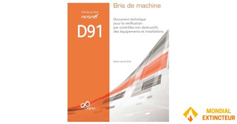 Référentiel Apsad Règle D91