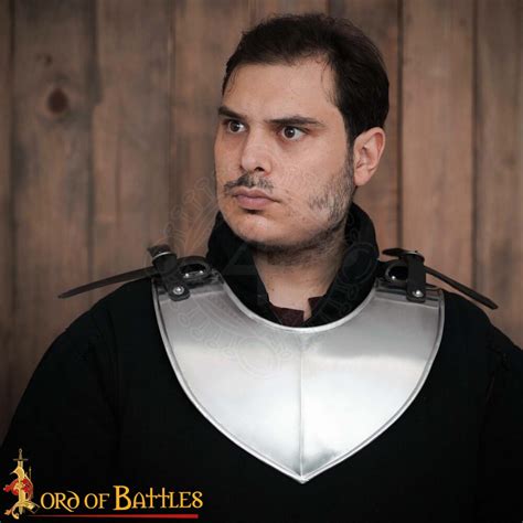 Steel Gorget For Late Medieval Armour 15th Century Outfit4events