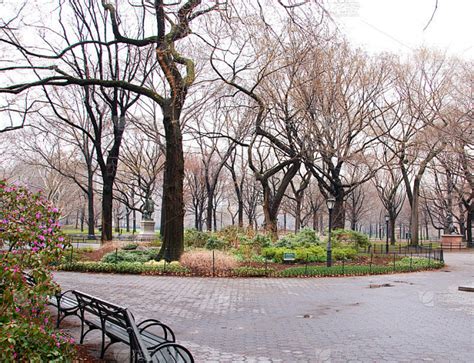 纽约中央公园，莎士比亚花园