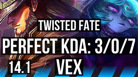 Twisted Fate Vs Vex Mid 307 Kr Grandmaster 141 Youtube