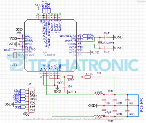 Rfid Rc522 Circuit Diagram