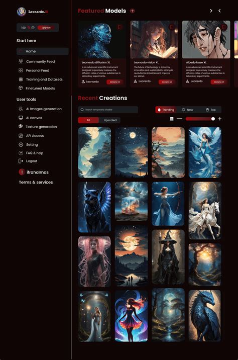 Ai Landing Page UI UX Design Behance