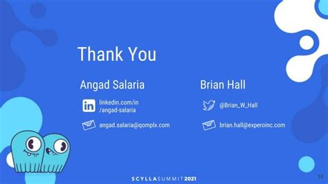 Using Scylladb With Janusgraph For Cyber Security Ppt