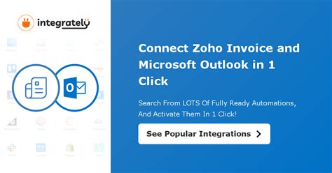 How To Integrate Zoho Invoice Microsoft Outlook 1 Click Integration
