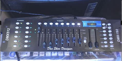 Stage Lighting Lamp Table DMX Controller Channel DMX Controller Console For Stage