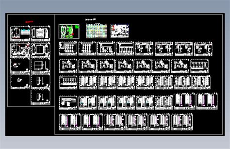Plc控制柜结构及接线回路图autocad 2007模型图纸下载 懒石网