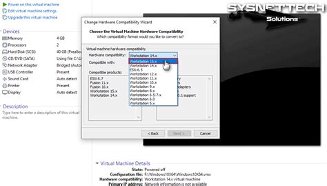 How To Upgrade Vm Hardware Compatibility In Vmware Easy