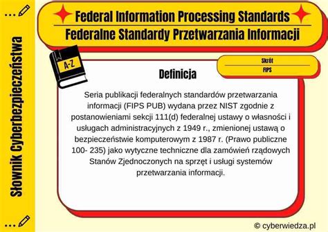 Federal Information Processing Standards Cyberwiedzapl