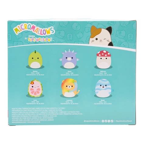 Micromallows 6 Pack Jazwares