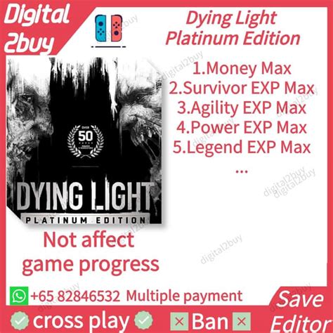 dying light platinum edition save editor dlpe save modding dying light
