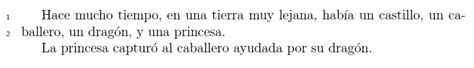 Aprendiendo Latex Cómo Numerar Las Líneas En Latex