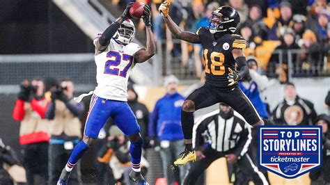 Top 5 Storylines Fans Need To Follow For Bills Vs Steelers Week 14