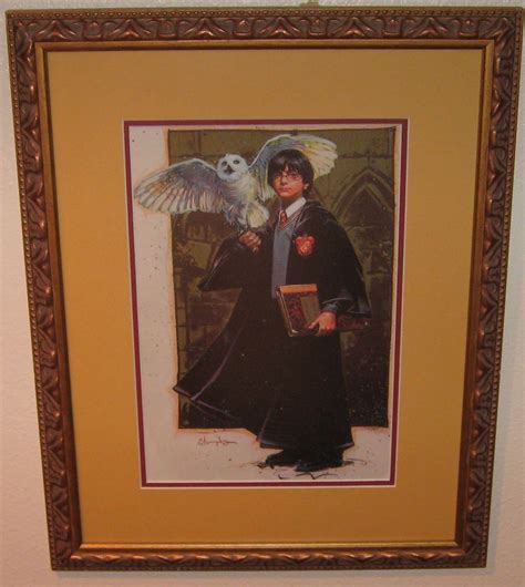 Harry Potter Original Warner Brothers Art~tommy Lee Edwards In Eric Zinkanns Sold Artwork