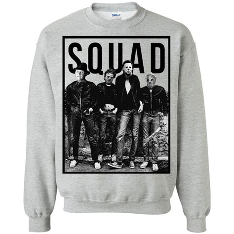 Halloween Horror Movie Squad Shirt Hoodie Sweatshirt Long Sleeve