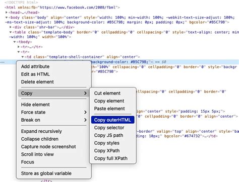 Now You Have Grabbed The Entire Newsletter Html Paste That Into The